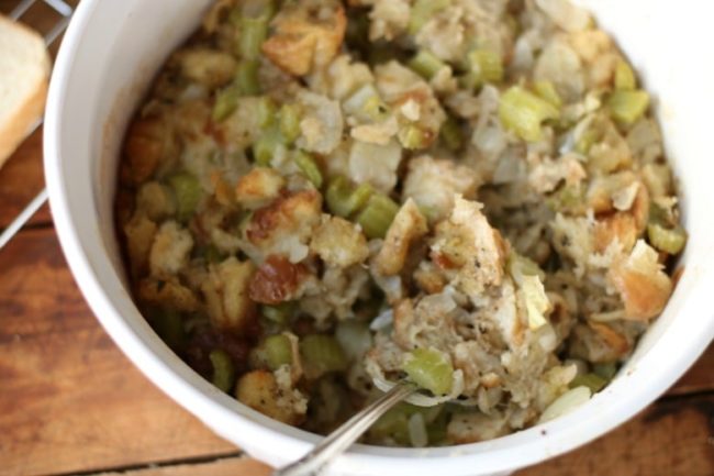 Homemade Bread Dressing - Kindly Sweet