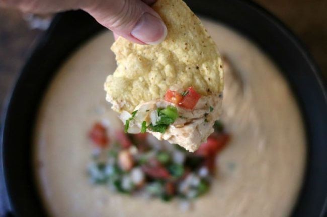 Three Cheese Queso - Kindly Sweet